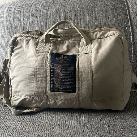Willis&Geiger | Bags | Willis Geiger Vintage Ultralight Utility Travel ...